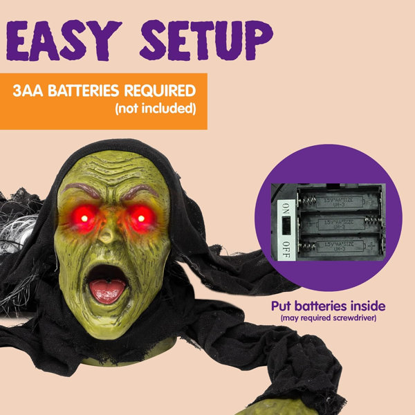 The Holiday Aisle® Halloween Decoration Outdoor Zombie Groundbreaker ...