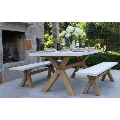 Farmhouse & Rustic Outdoor Dining Tables | Birch Lane