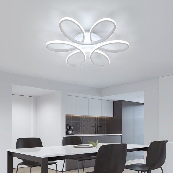 Ivy Bronx Simple LED Aluminium Ceiling Light | Wayfair.co.uk