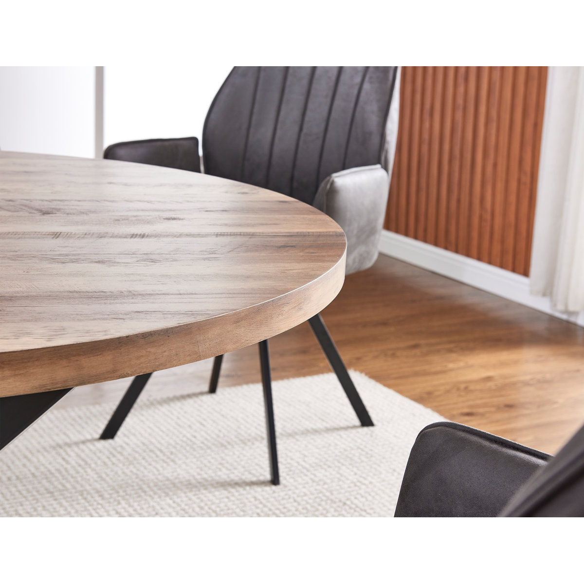 17 Stories 47 Inch Round Dining Table & Reviews | Wayfair