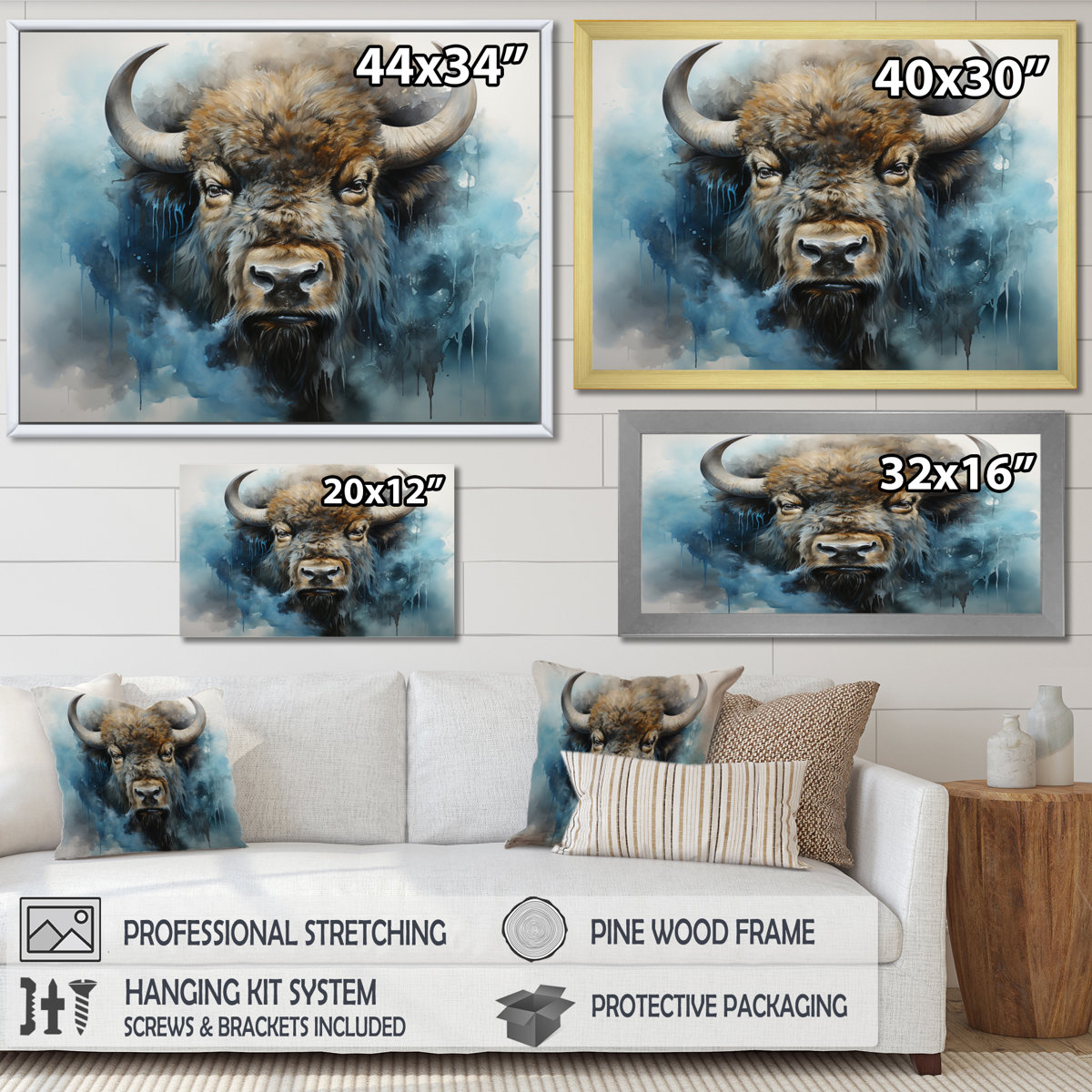 Union Rustic Bison Spirit of the Prairies - Print | Wayfair