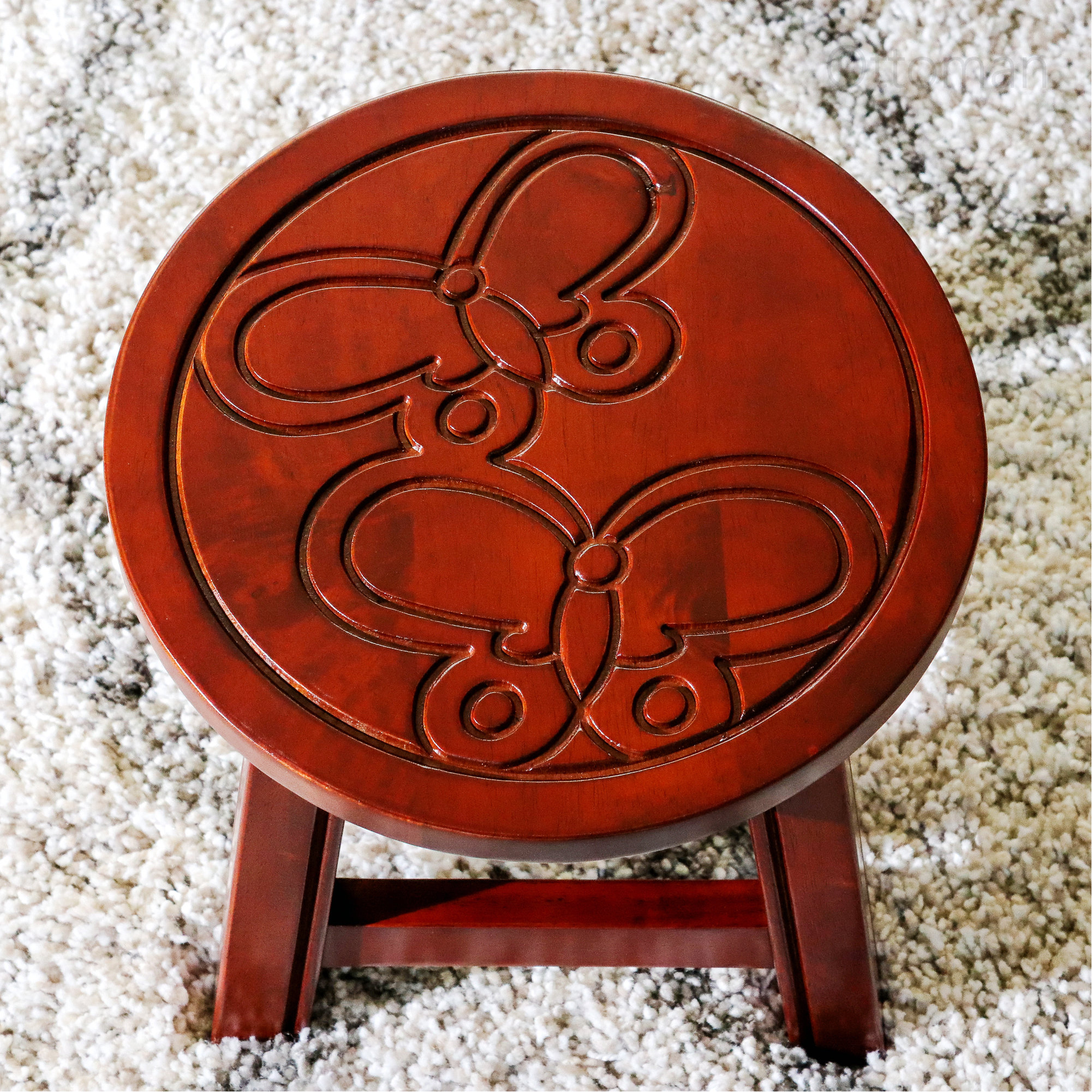 Winston Porter Shyloe Upholstered Ottoman & Reviews | Wayfair