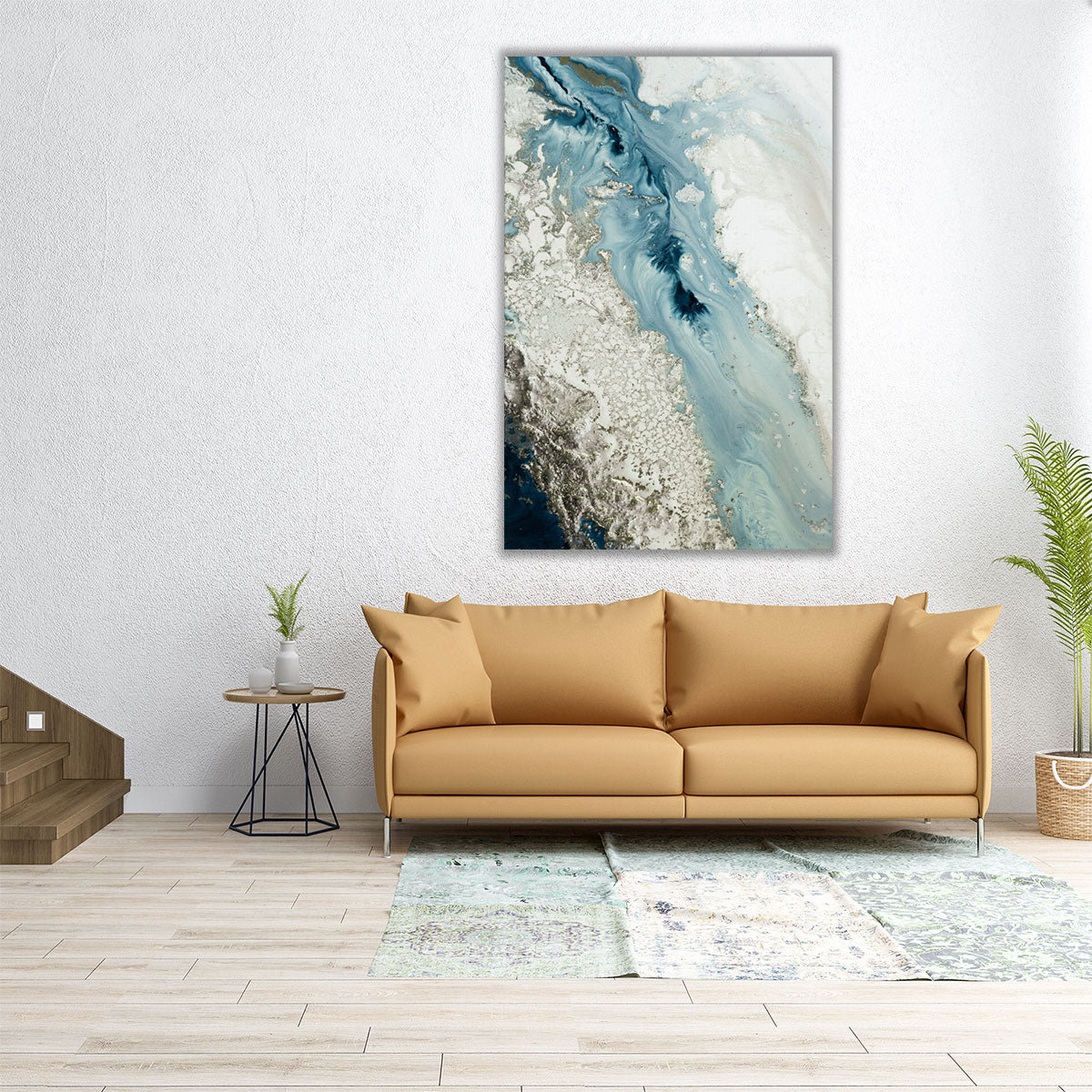 Mercer41 Turquoise Treasure - Canvas Print Wall Art | Wayfair