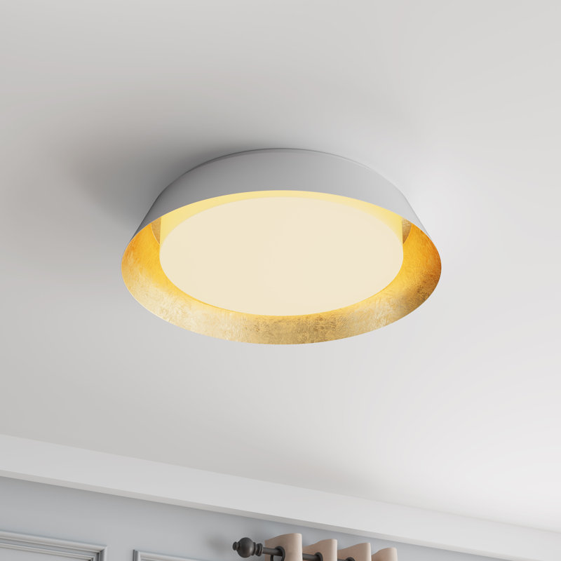 Brayden Studio® 30W LED Flush Mount Ceiling Light Fixture Dimmable ...