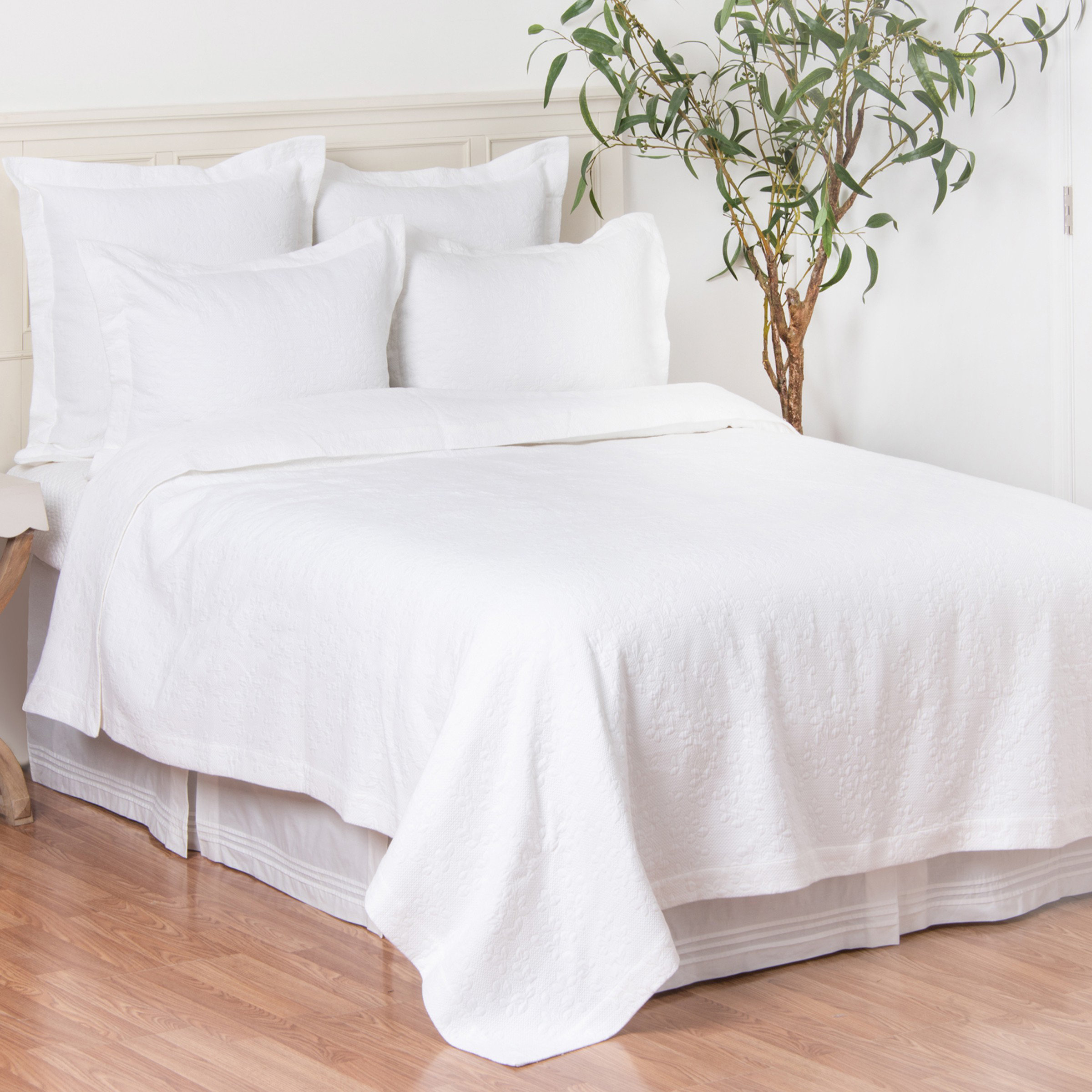 C&F Home Jardin Matelasse Single Reversible Coverlet & Reviews | Wayfair