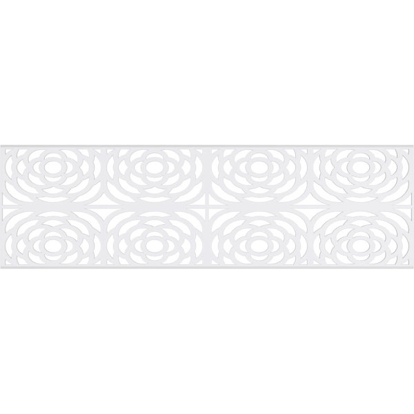 PCI Enterprises 28.25'' H x 94.5'' W x 0.375'' D Expanded Cellular PVC ...