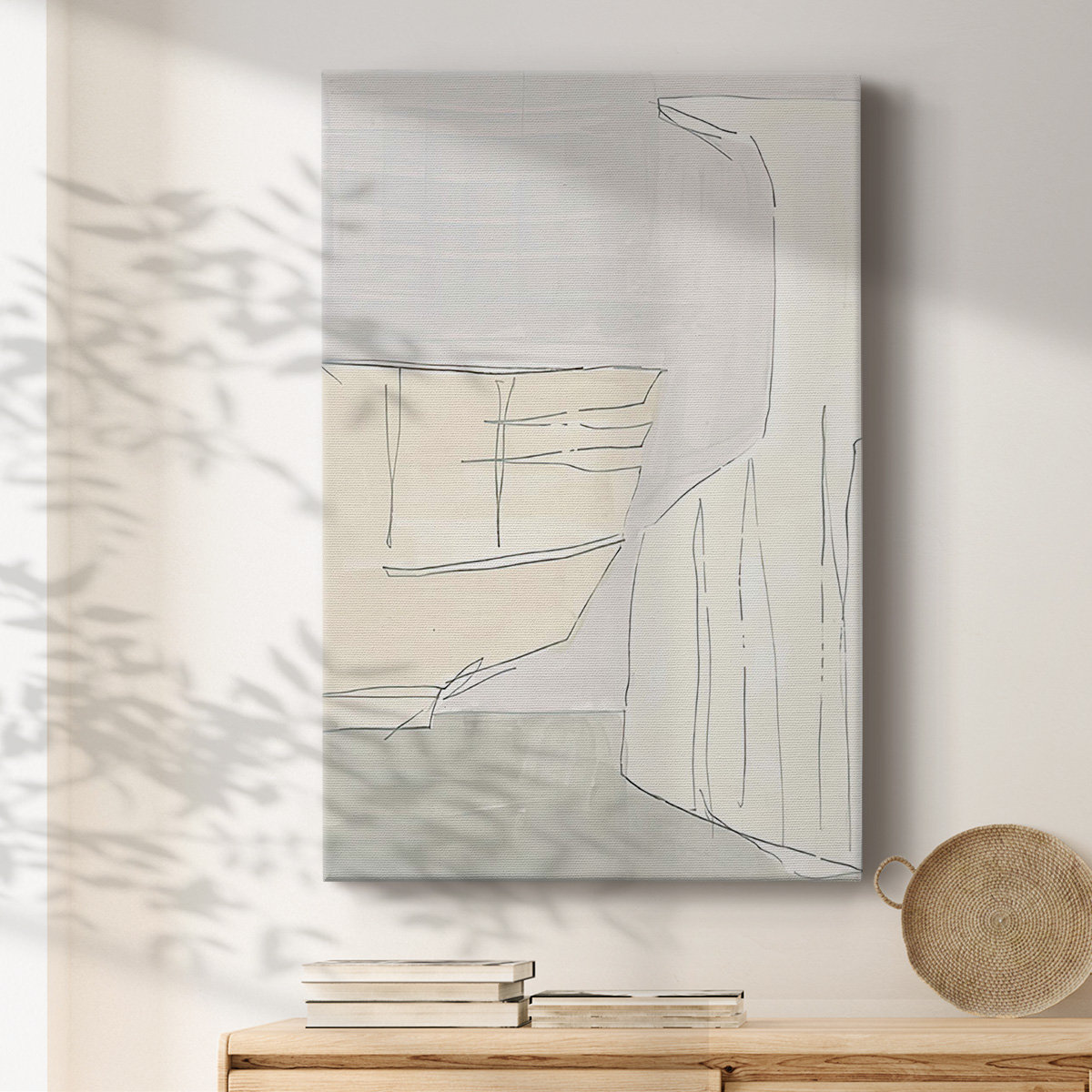 Wrought Studio™ Clay II On Canvas Print | Wayfair