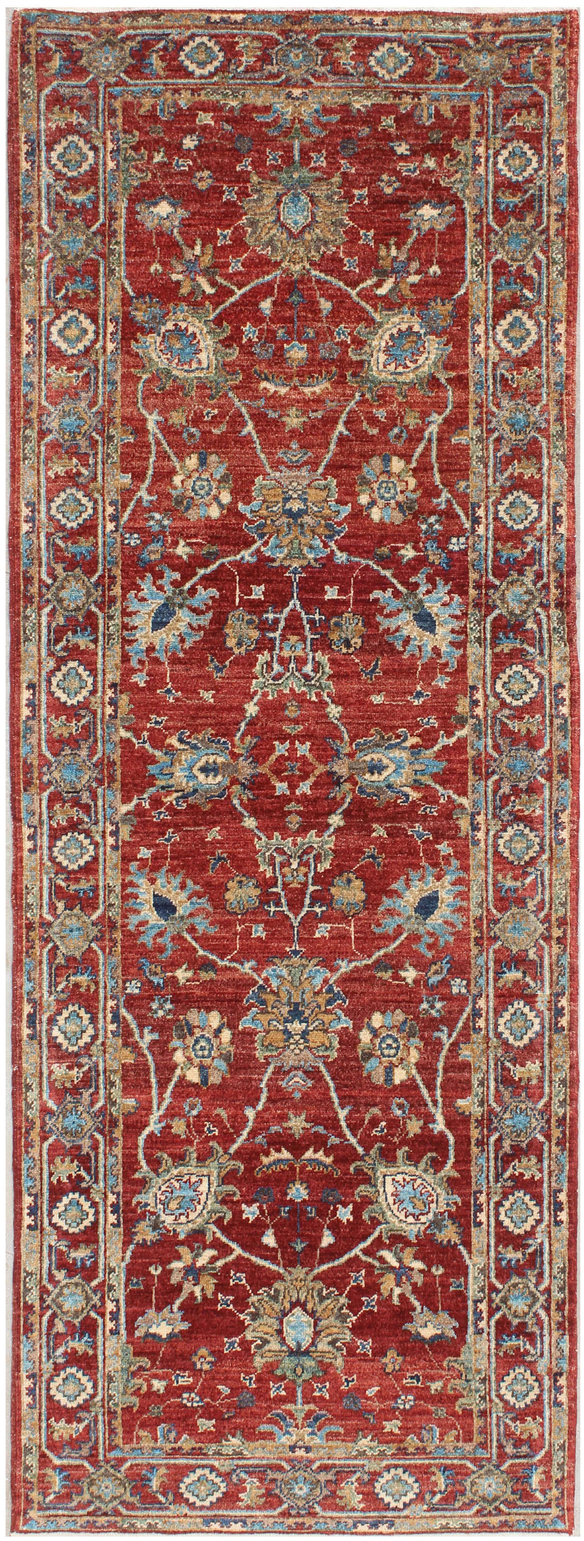 Latitude Vive Allyzon Floral Hand-Knotted Red Area Rug | Wayfair.co.uk