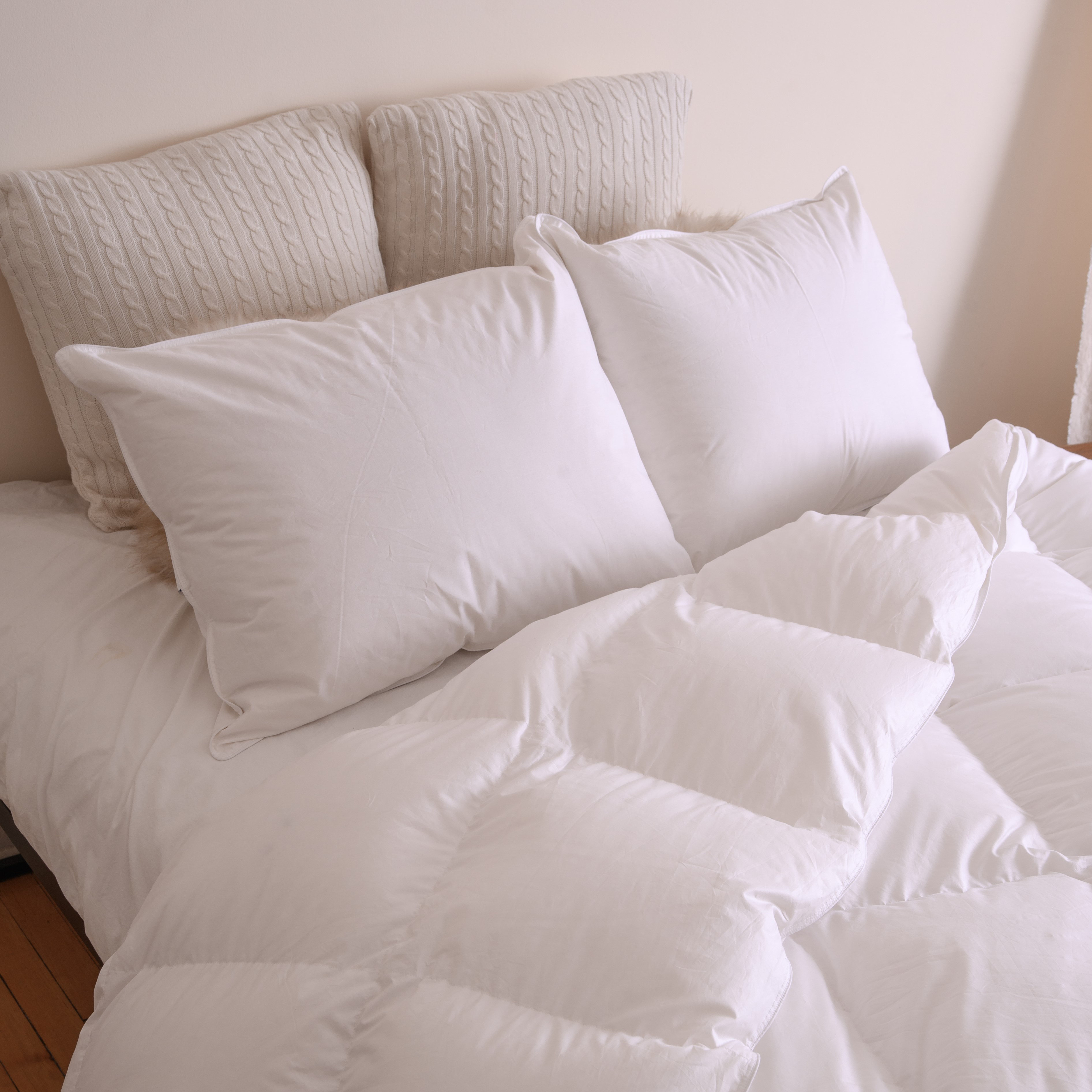 Highland Feather Tencel Natural Cotton Shell 750 Fill Power Hungarian ...