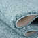 THE RUGS Myshaggy Collection Rugs Solid Design in Duck egg blue ...