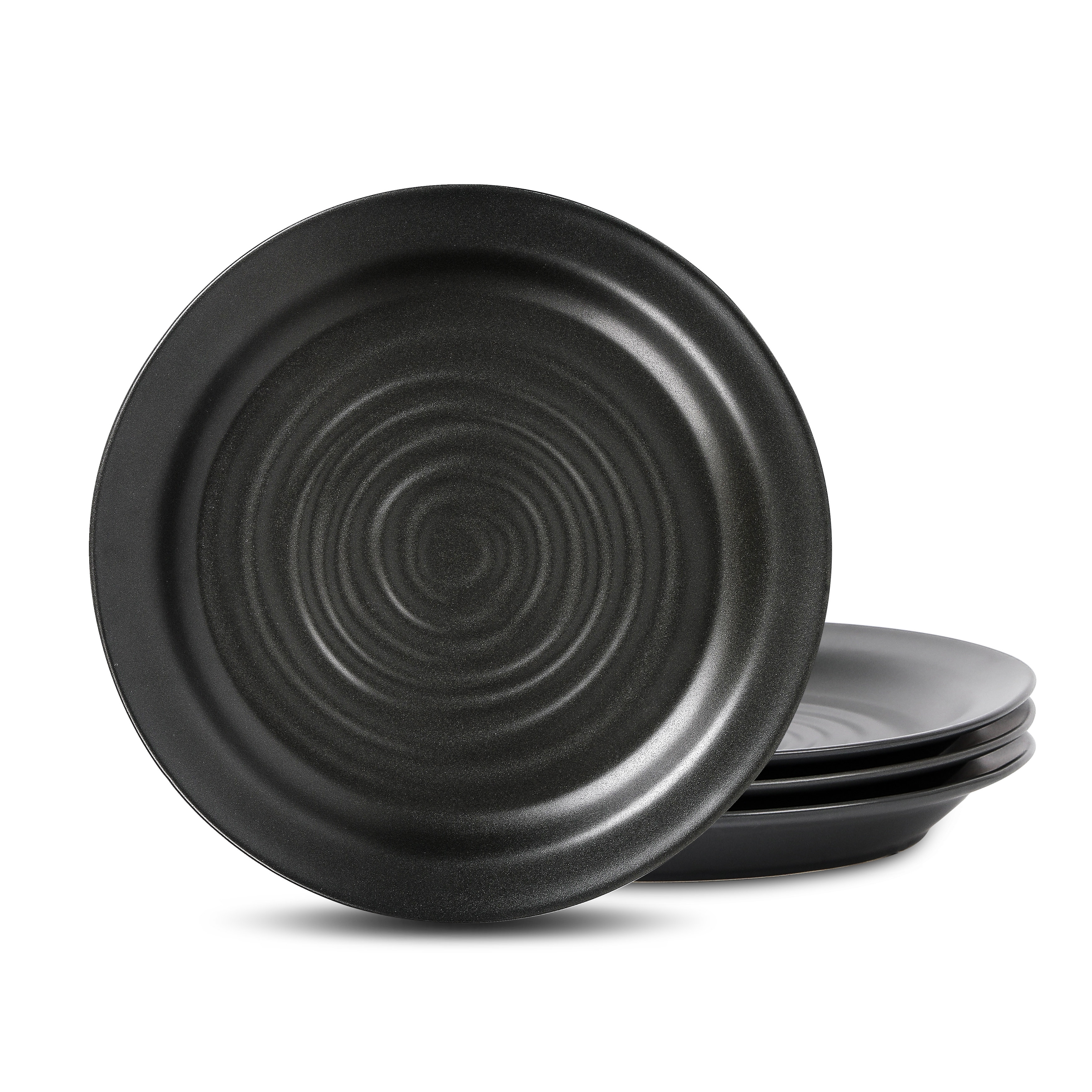 Stone Lain Orbit 4-Piece Dinner Plate Set Stoneware | Wayfair