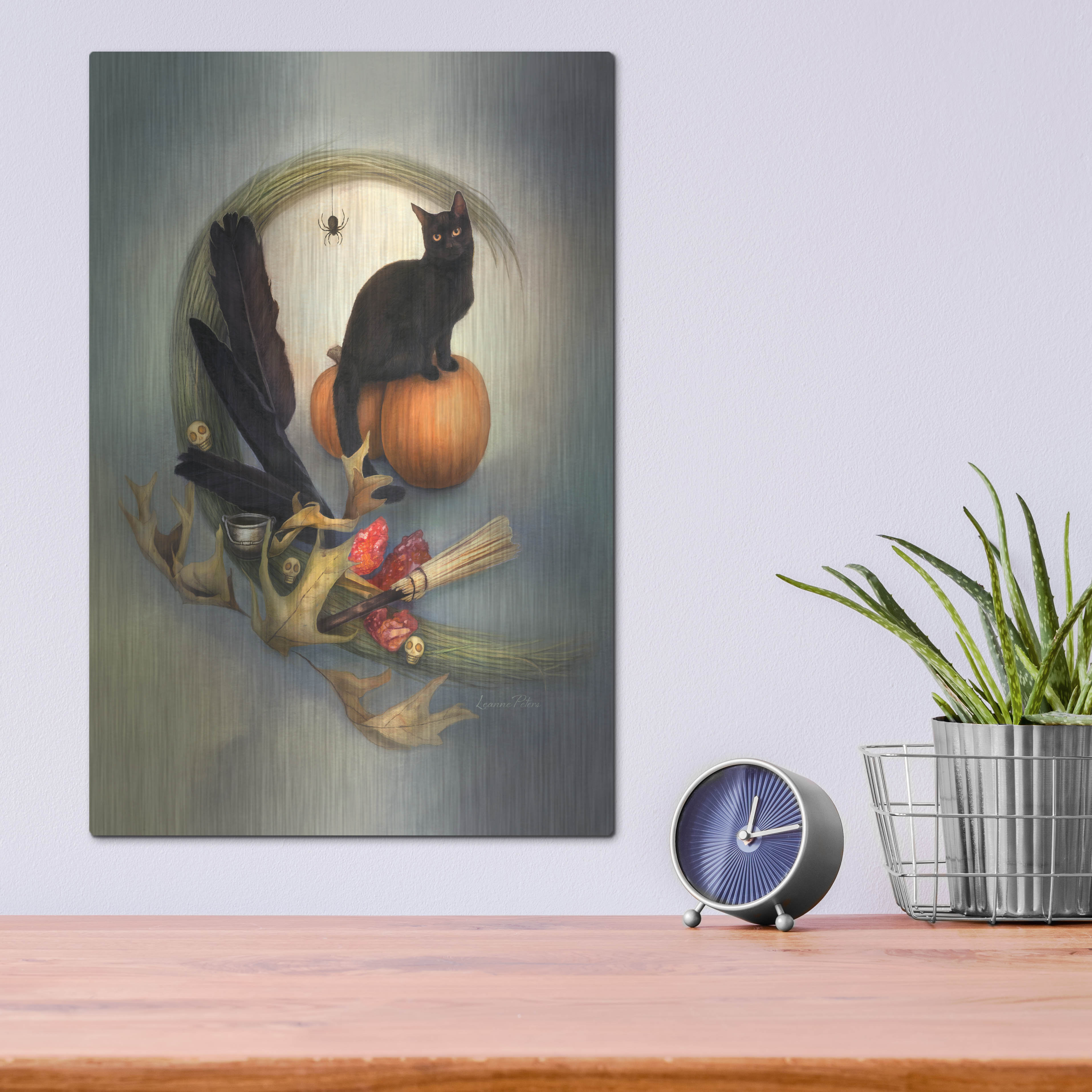 The Holiday Aisle® 'Crescent Shadow' by Art and a Little Magic Metal ...