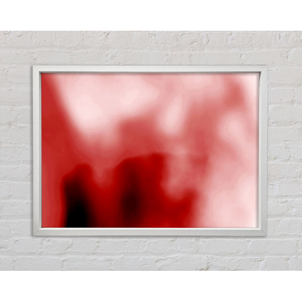 Ivy Bronx Misty Red Framed Print | Wayfair.co.uk