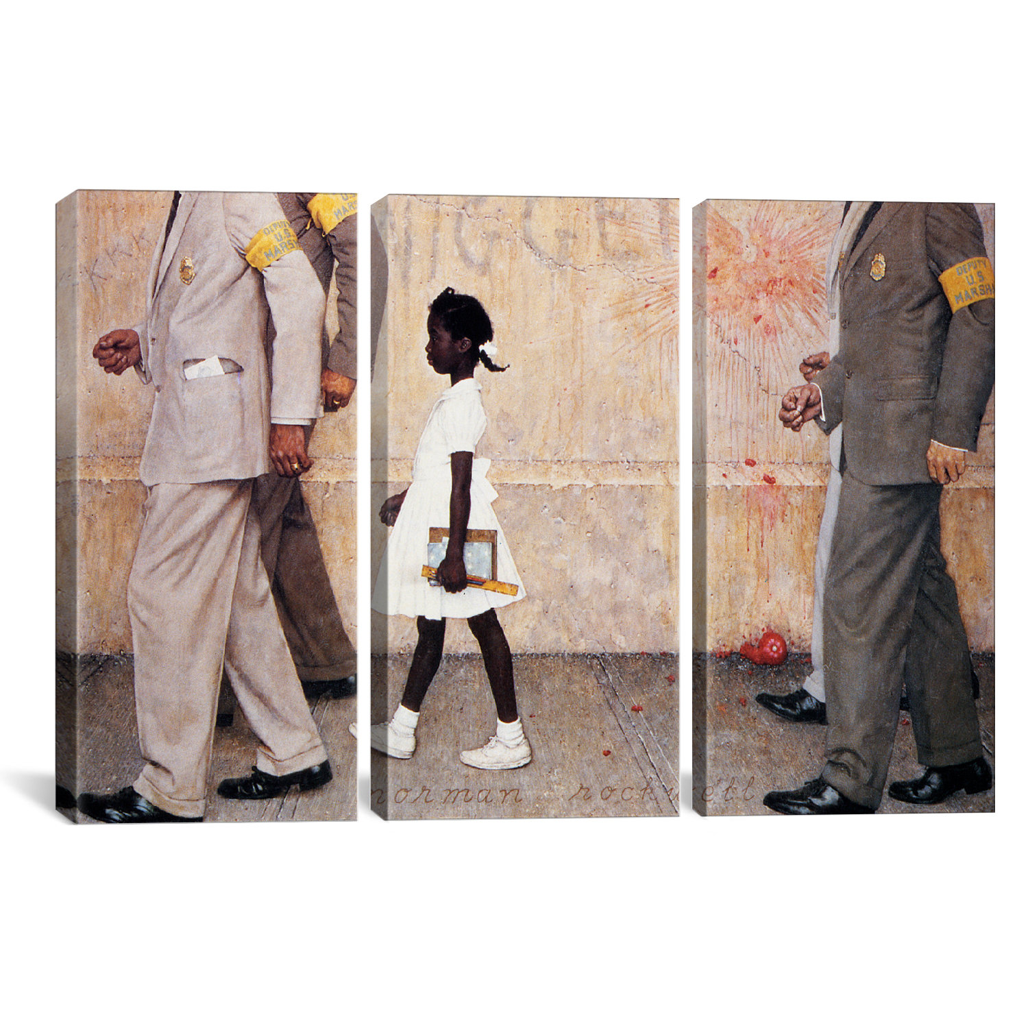 Winston Porter The Problem We All Live With (Ruby Bridges) by Norman ...