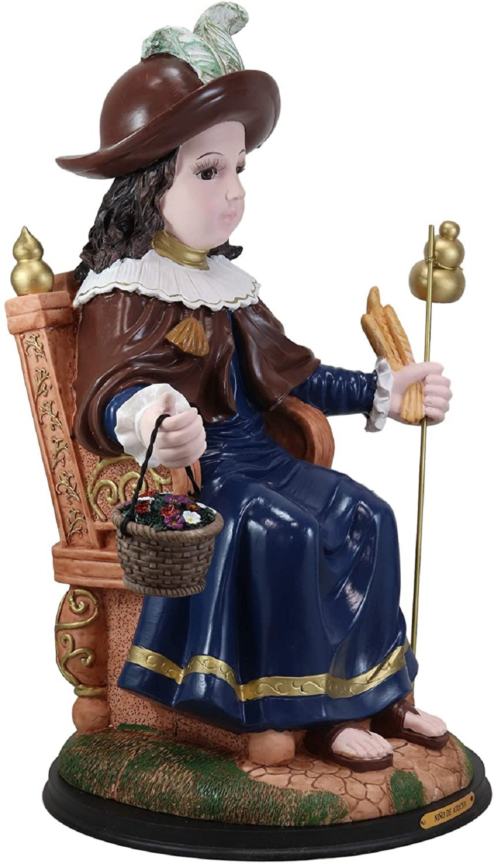 Trinx Large 19.5" Tall Roman Catholic Santo Nino De Holy Infant Of ...