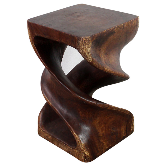 Loon Peak® Kurtis Solid Wood Block End Table & Reviews | Wayfair