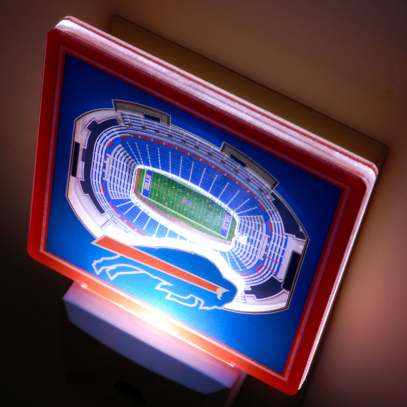 YouTheFan NFL Buffalo Bills Stadium View Night Light | Wayfair