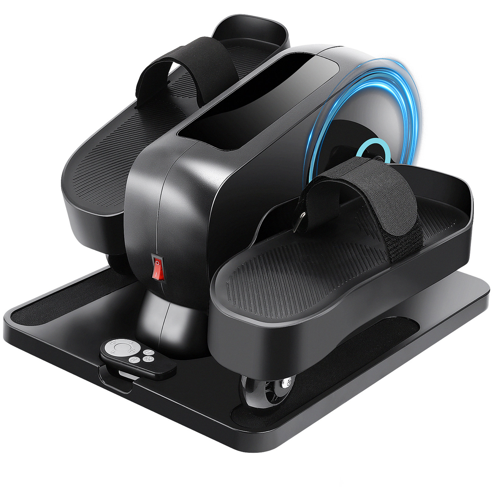 Homdox Under Desk Elliptical, Electric Ellipse Leg Exerciser with Auto ...