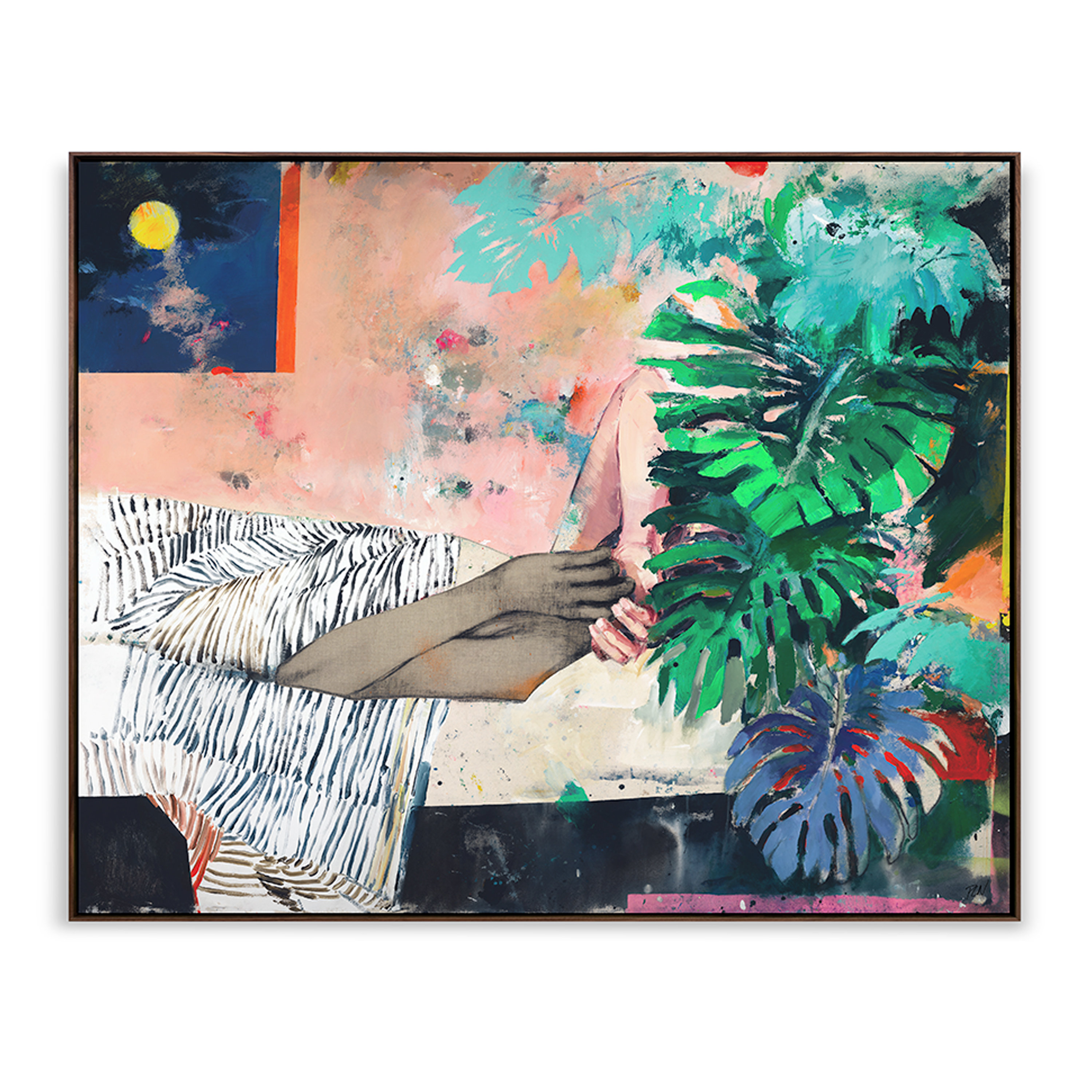 Grand Image Home Press Snooze 2 by PC Ngo - Floater Frame Print on ...