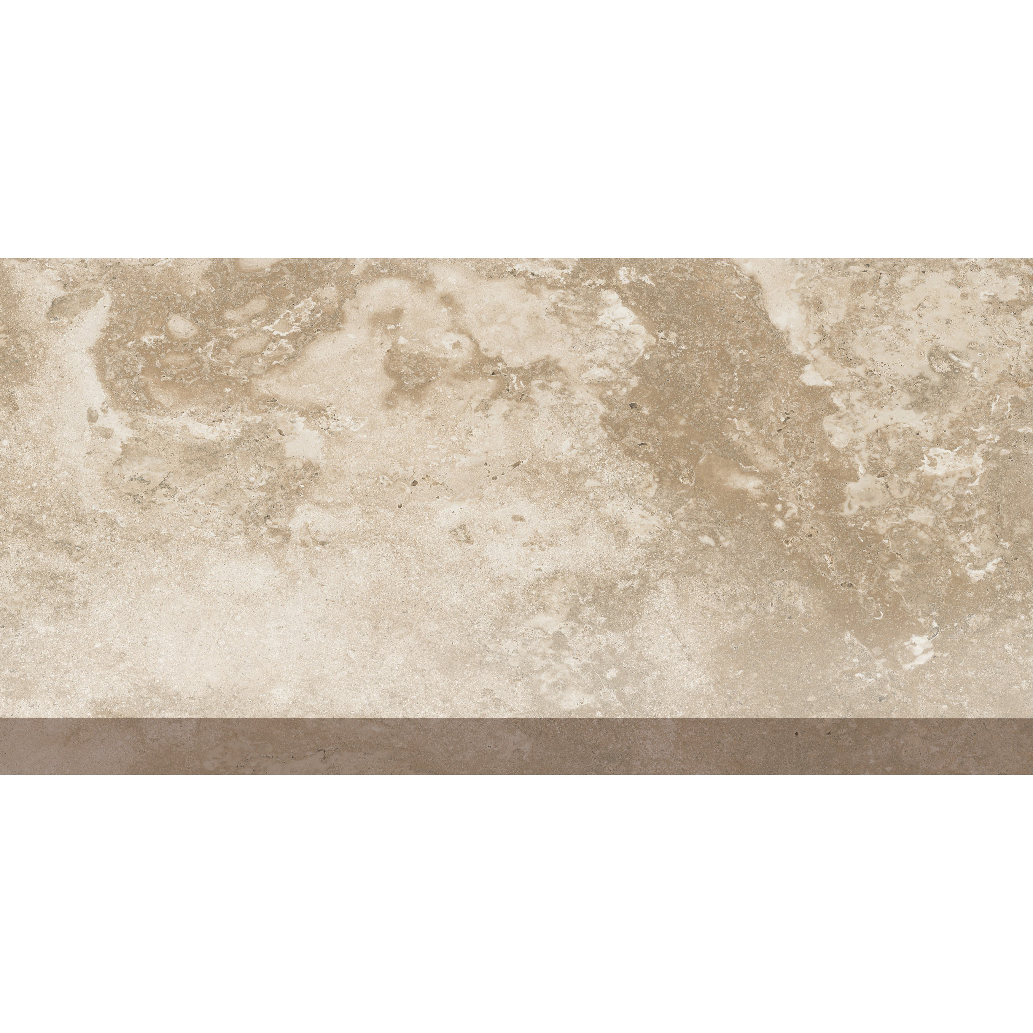 PIXL Tratorria 6" X 12" Porcelain Stone Look Cove Base Tile Trim | Wayfair