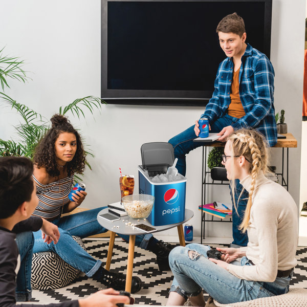 Pepsi 26 Lb. Daily Production Nugget Ice Portable Ice Maker | Wayfair