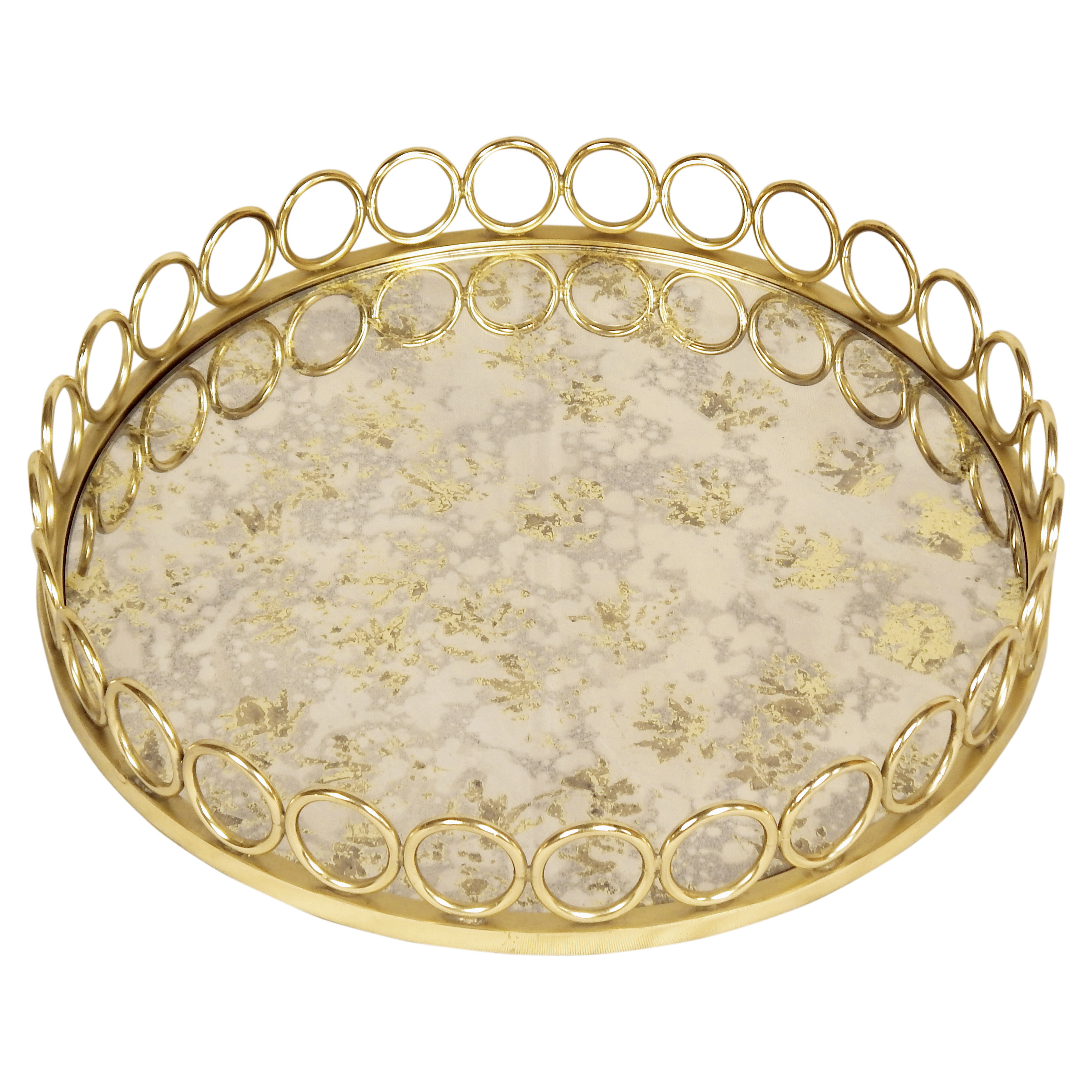 ellahome Ringlet Metal Tray - Wayfair Canada