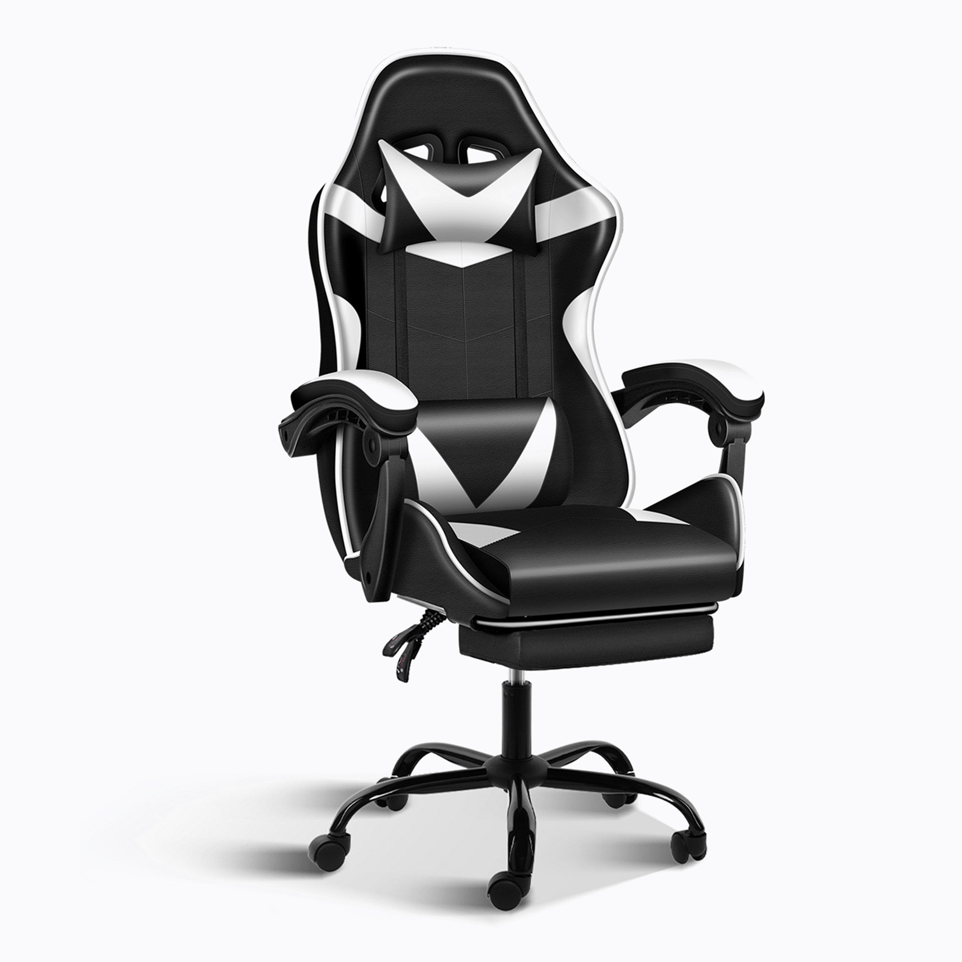 Inbox Zero Marthella Gaming Chair with Headrest | Wayfair