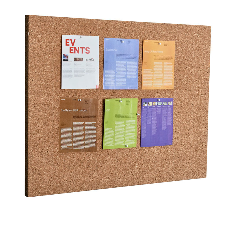 Iceberg Enterprises Wall Cork Unframed Bulletin Board & Reviews | Wayfair