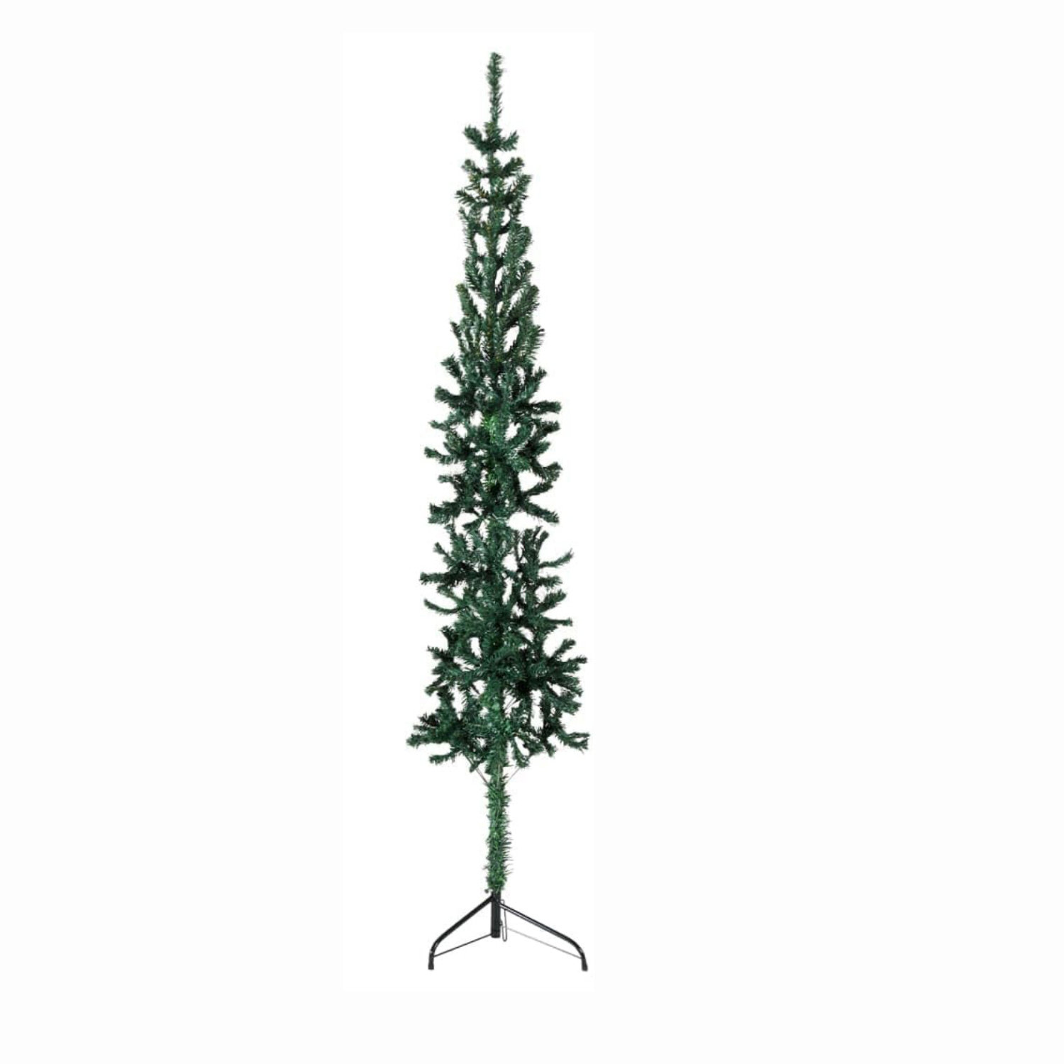 Ameriwood ultra-thin artificial half Christmas tree with stand | Wayfair