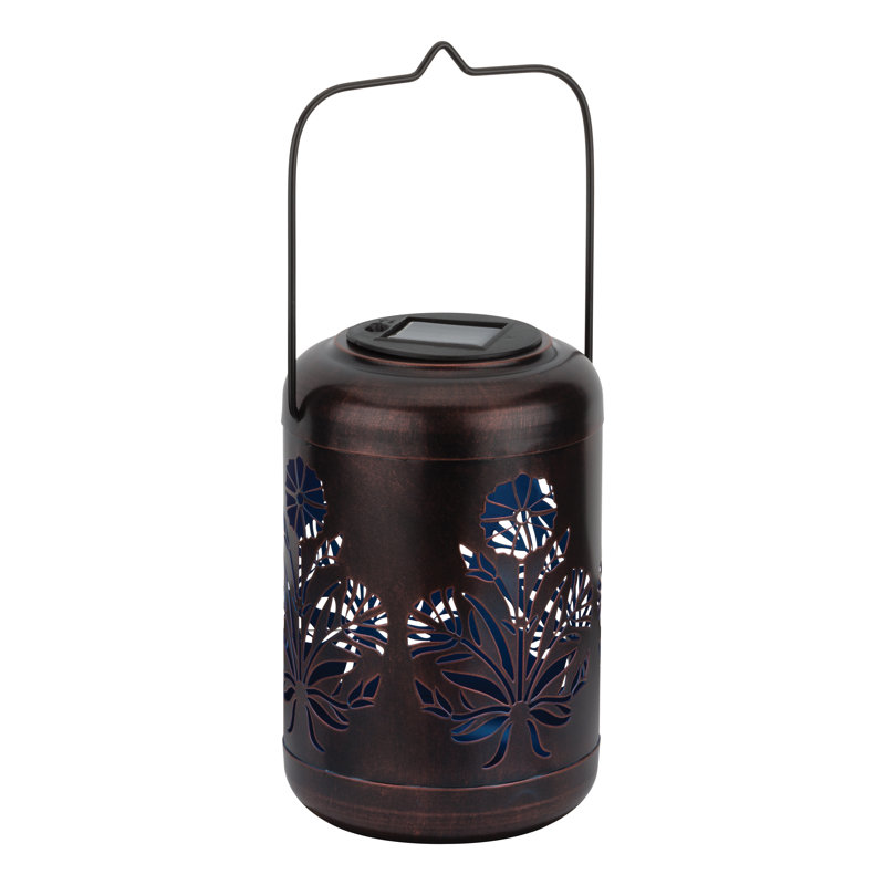 Regal Art & Gift 14'' Solar Powered Integrated LED Outdoor Lantern ...