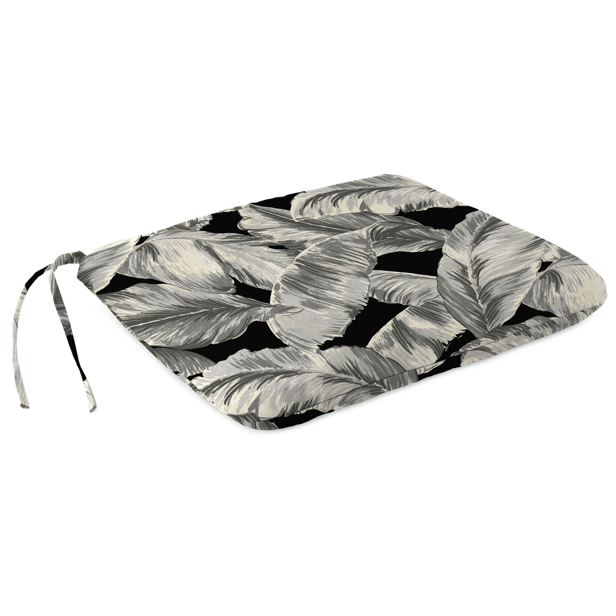 Bay Isle Home™ Clarmont Outdoor Chair Cushion with Ties and Hanger Loop ...