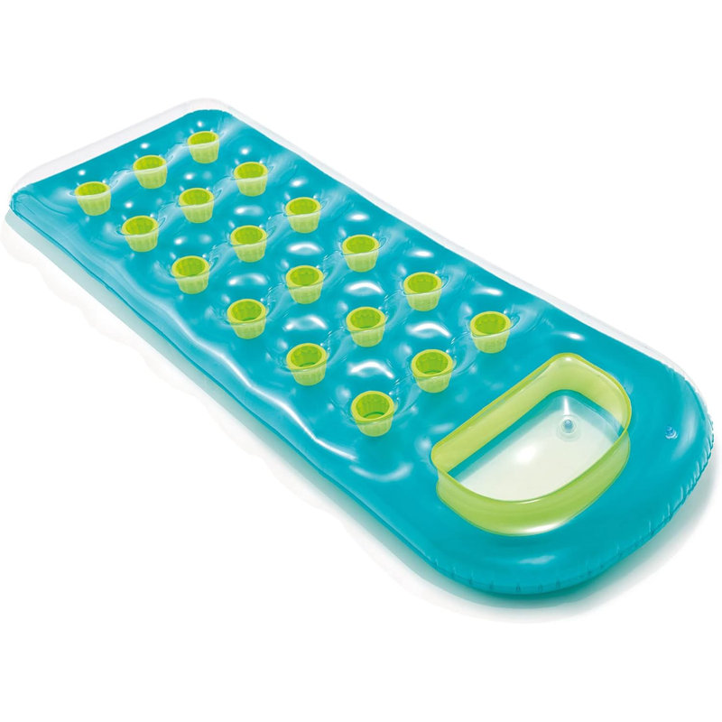 Utibia 18 Pocket Single Person Inflatable Swimming Pool Beach Lounge ...