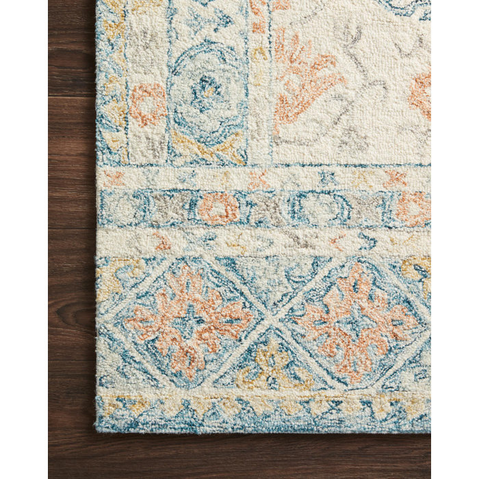 One Allium Way® Mcclelland Hand Hooked Wool Oriental Rug & Reviews ...