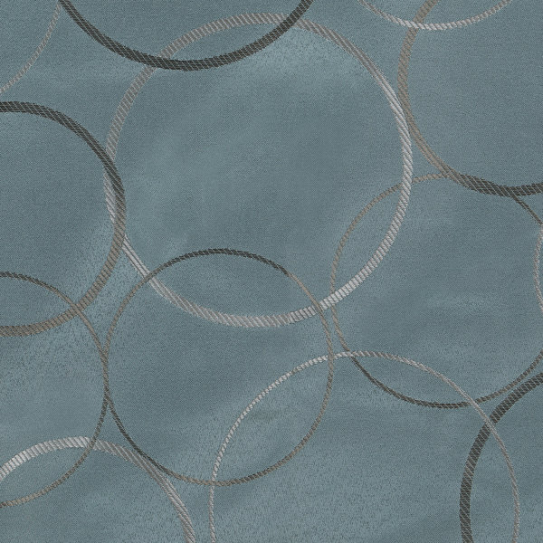 Eclipse Meridian Geometric 100% Blackout Thermaback Grommet Window ...