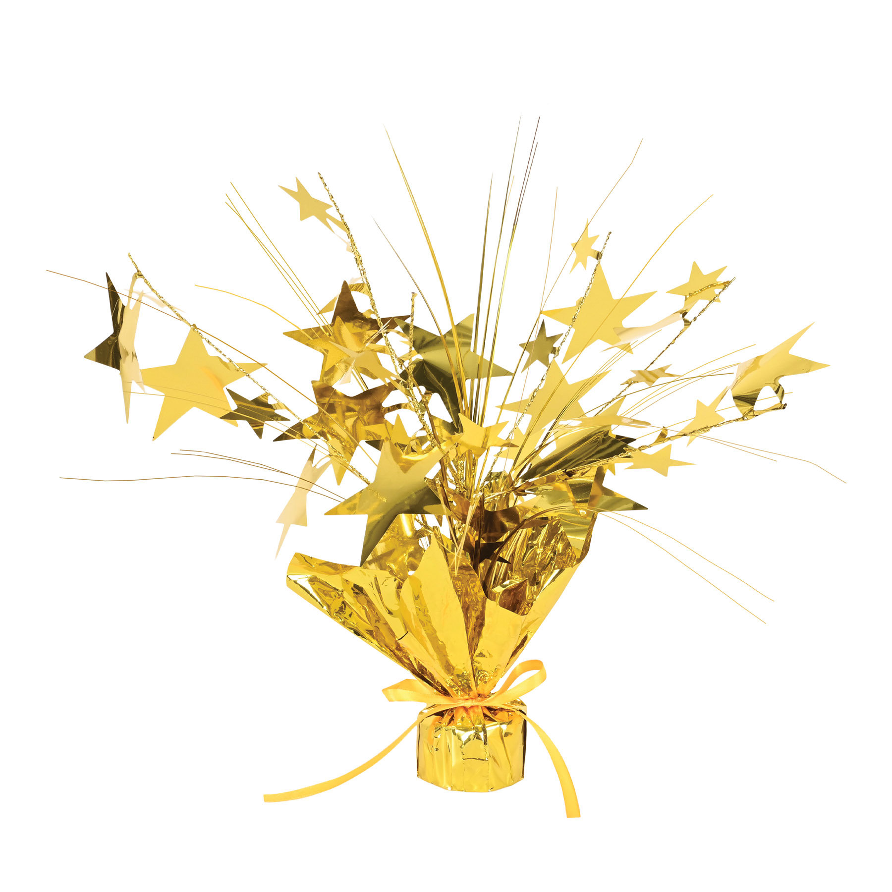 The Holiday Aisle® Star Gleam 'N Spray Centerpiece | Wayfair