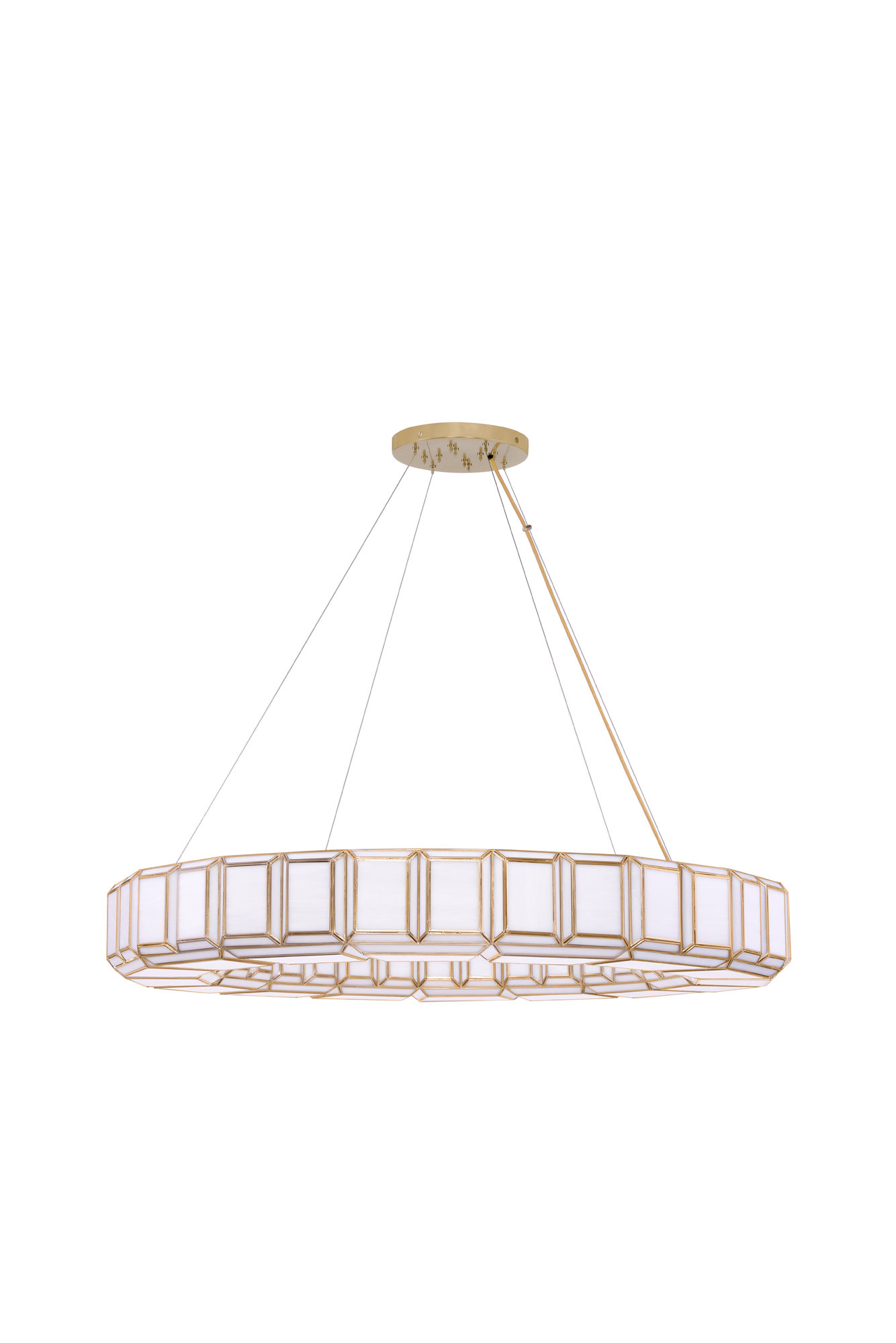 Everly Quinn Raegene 16 Light Chandelier in Brass | Wayfair
