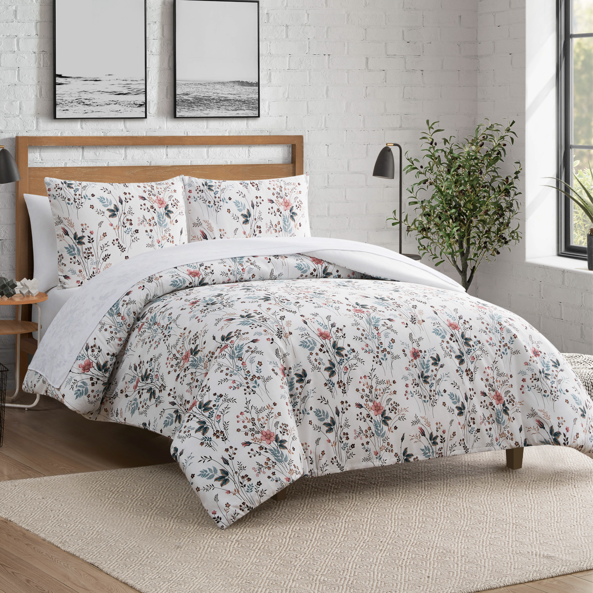 Lucky Brand Wild Flower Duvets | Wayfair