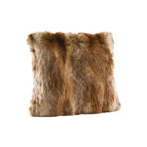 FABULOUS-FURS Signature Series Faux Fur Pillow Fisher | Wayfair