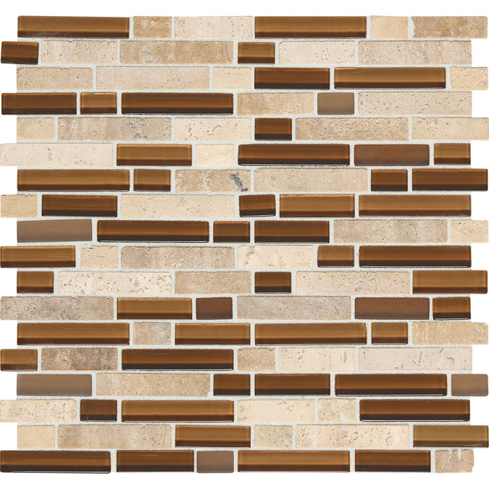 Itona Tile 12'' x 12'' Random Mosaic Tile | Wayfair