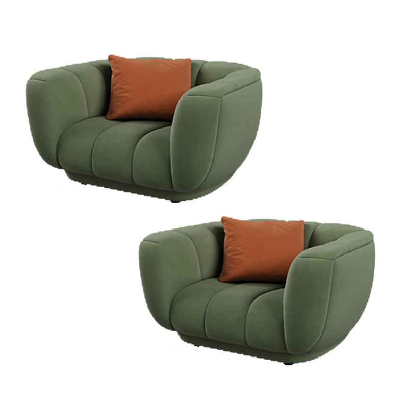 GEMEZO 43.3'' Wide Barrel Chair | Wayfair