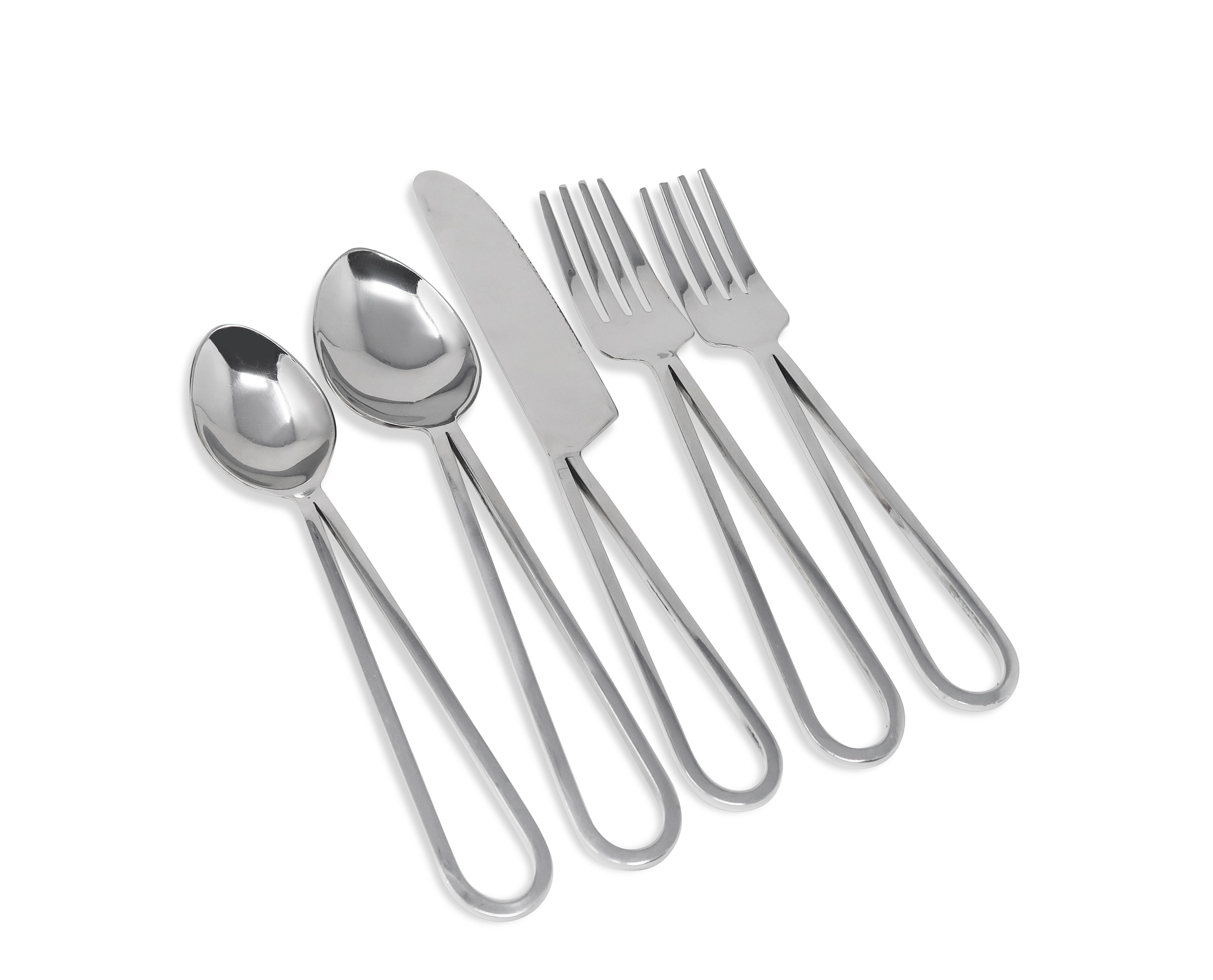 Williston Forge Johntavius Flatware Set - Service for 4 | Wayfair