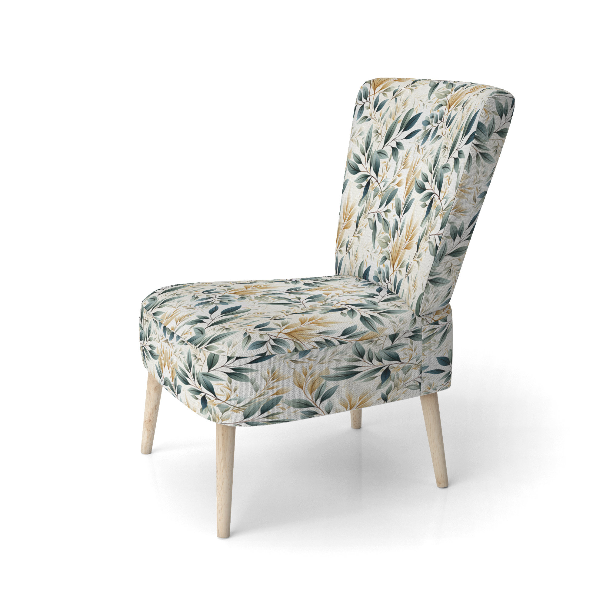 Red Barrel Studio Neutral Leaves - Upholstered Bohemian & Eclectic ...