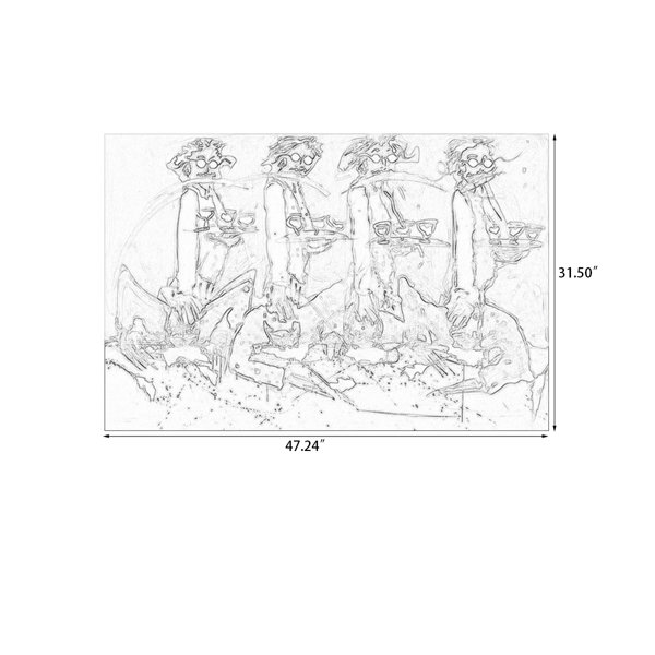 Organix Oasis French niche art | Wayfair