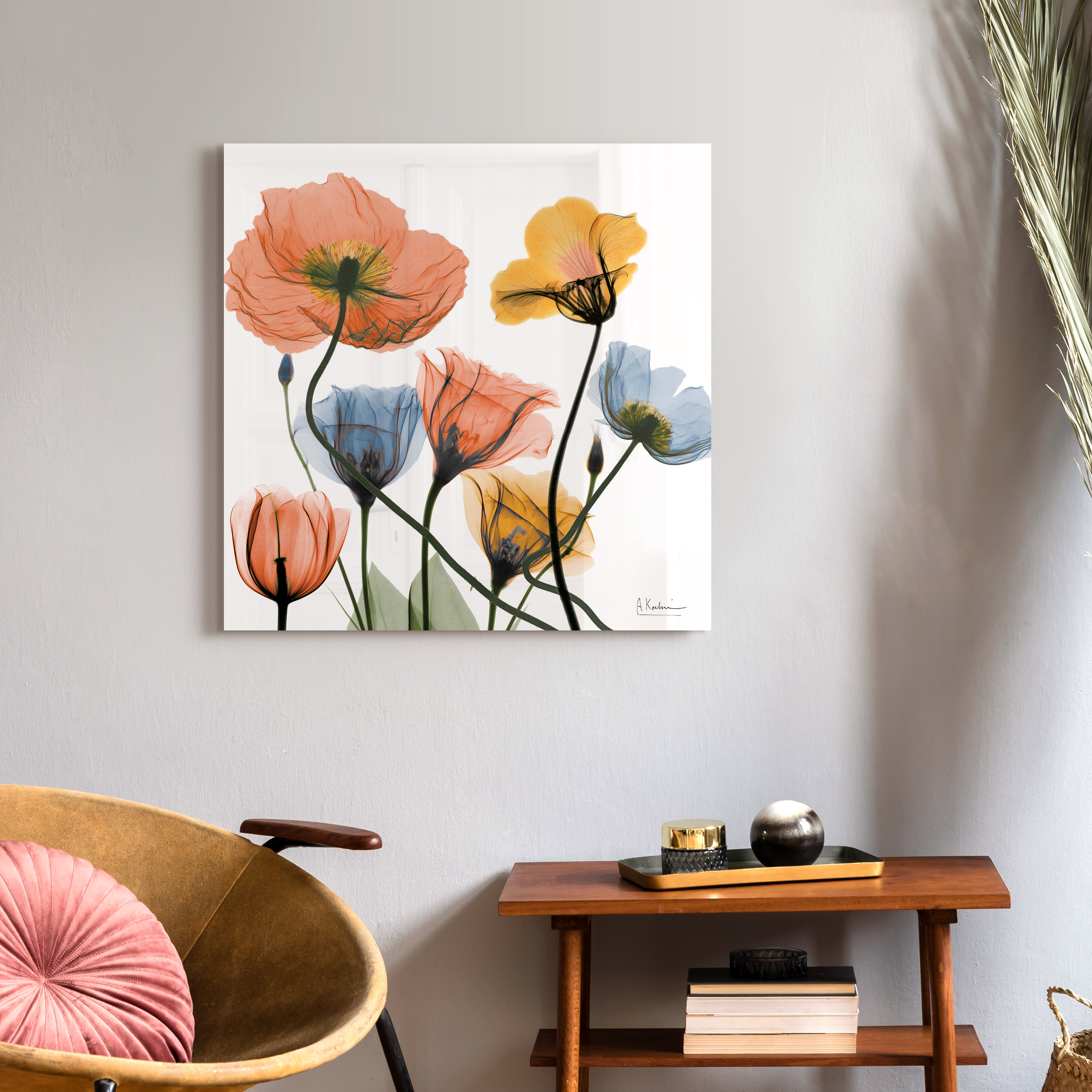 Ebern Designs Flowers and Ferns by Albert Koetsier - Unframed ...