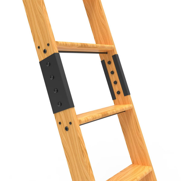 Loon Peak® Daiva 10' Wood Step Ladder | Wayfair