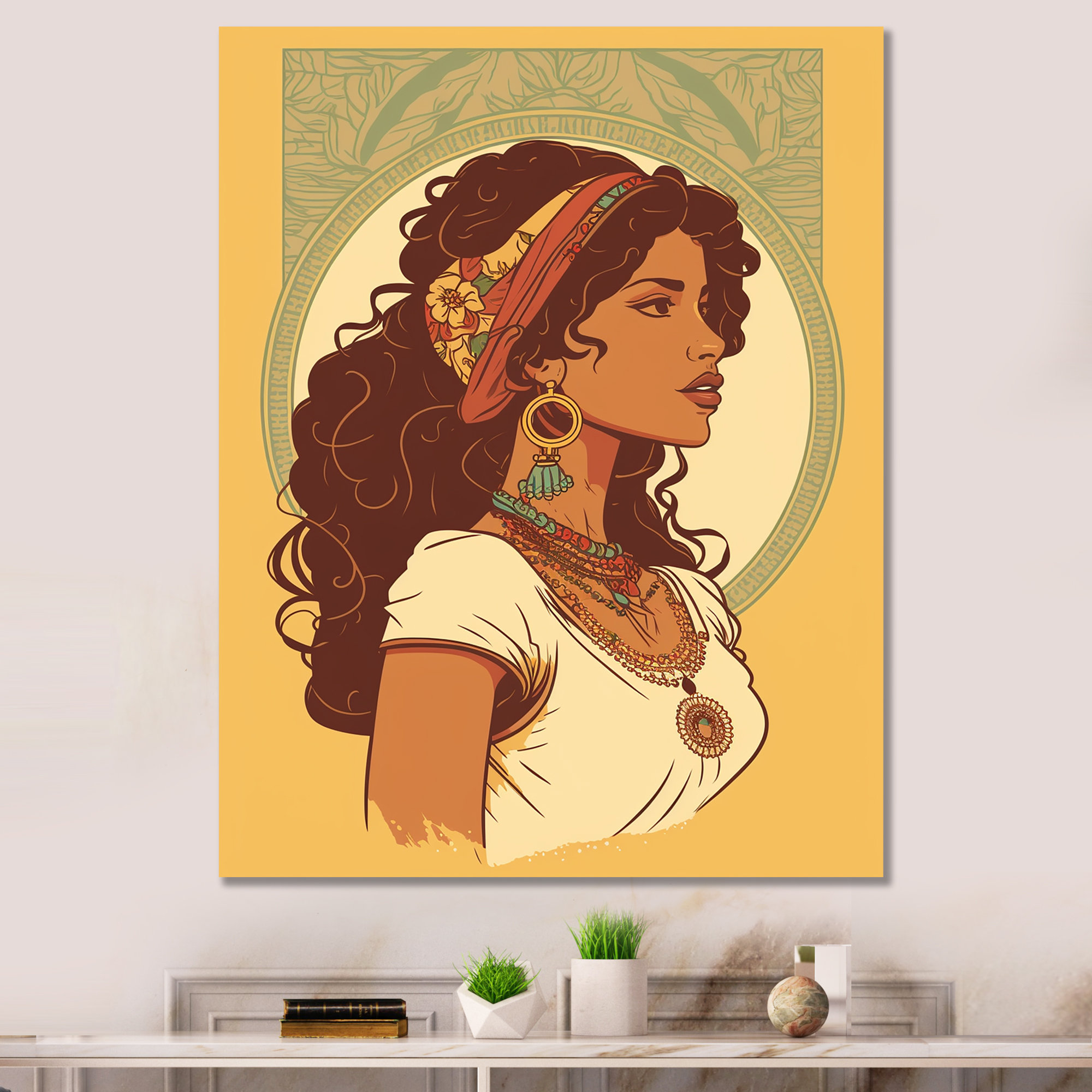 Winston Porter Chaytan Contemporary Bohemian Woman VI On Canvas Print ...