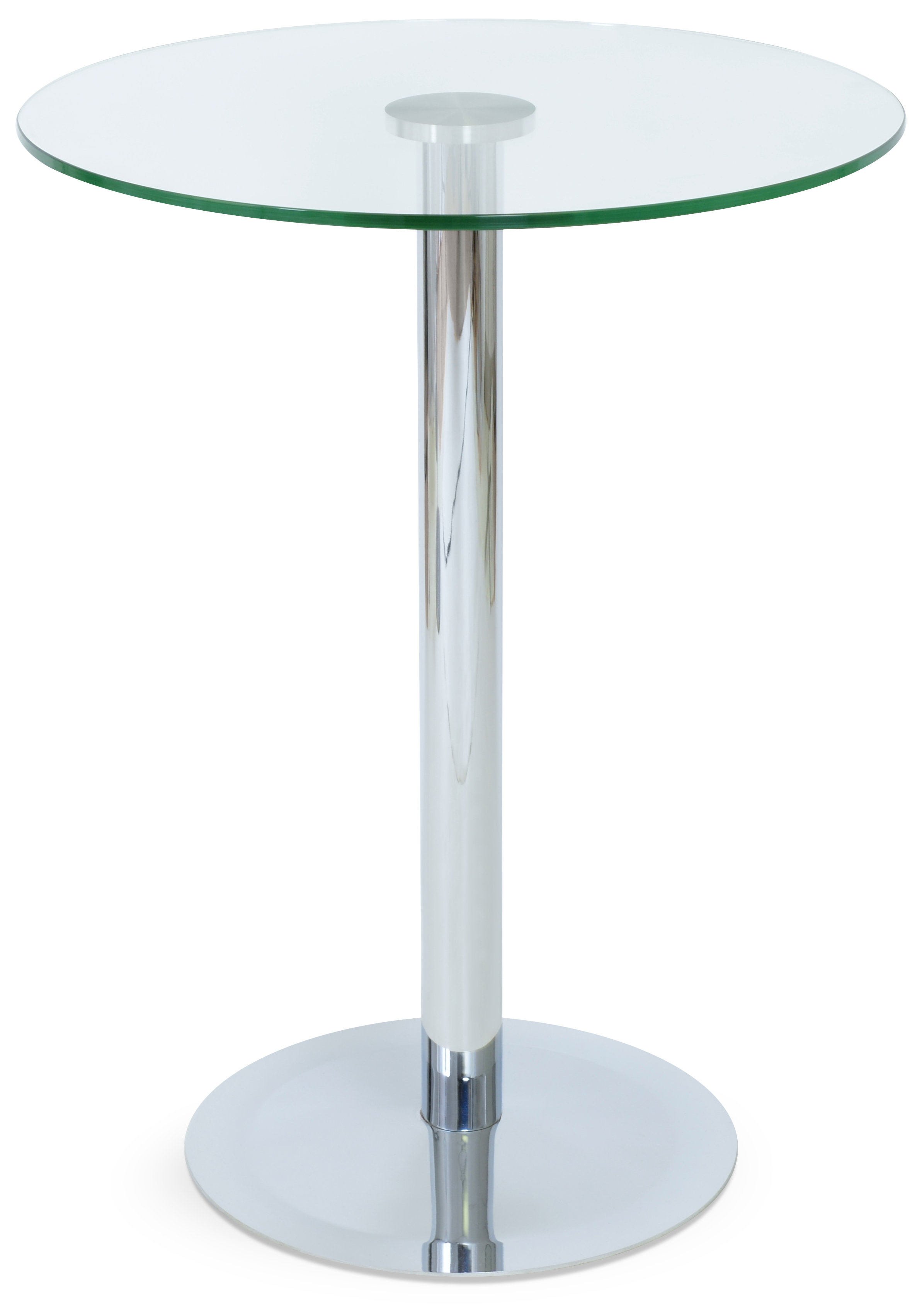sohoConcept Lady Round Glass Bar Table | Wayfair