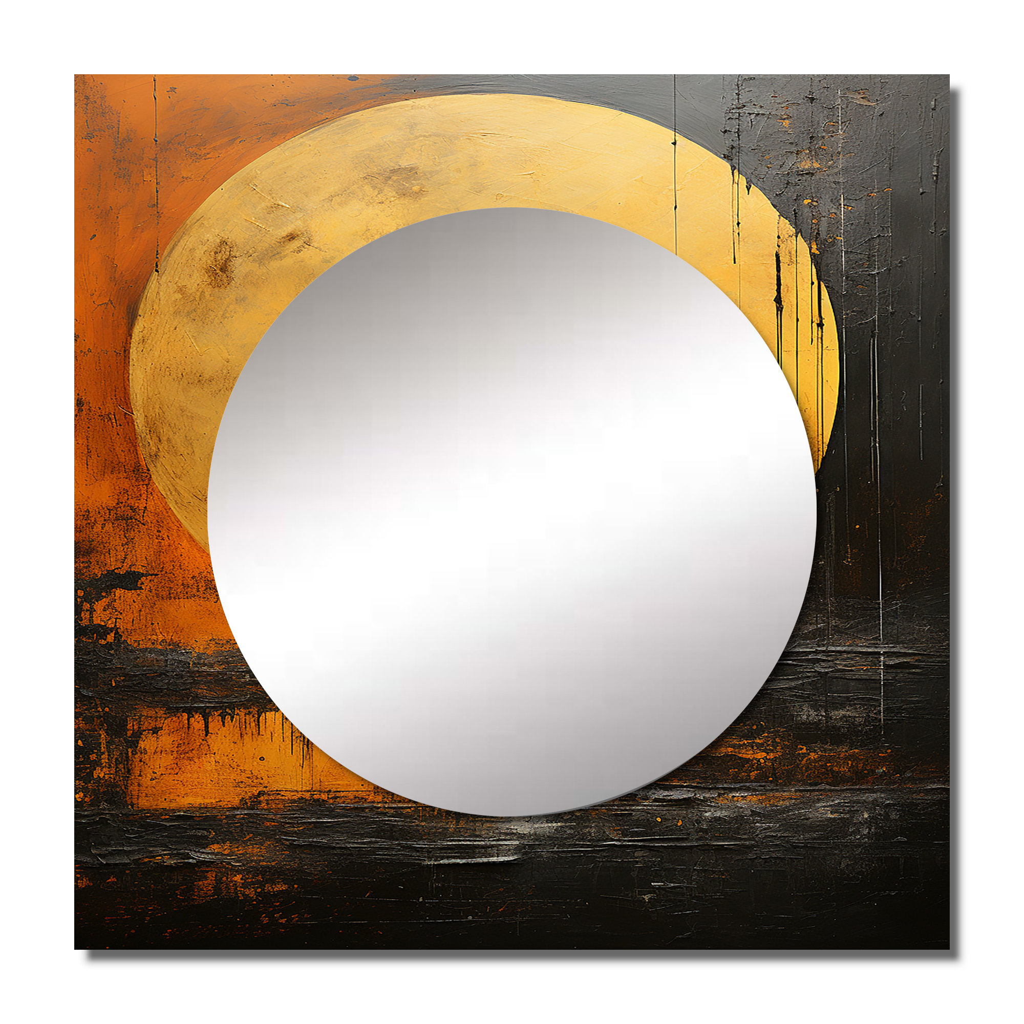 East Urban Home Manzell - Our Solar System Square Living Room Wall ...