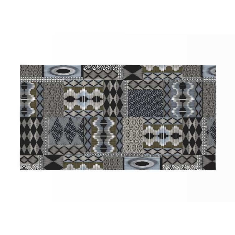 Foundry Select Suheb Patchwork Rug | Wayfair