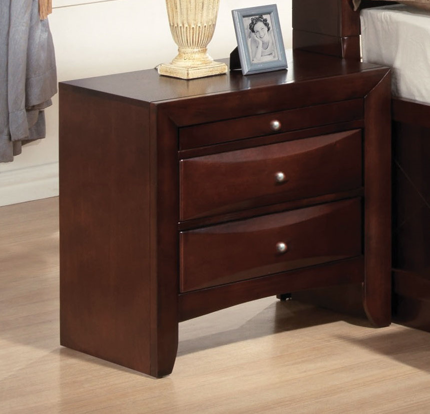 Red Barrel Studio® Chew Stoke 2 - Drawer Nightstand in Brown | Wayfair
